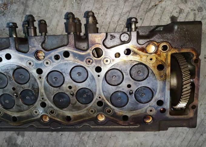 4M50 Mitsubishi Cylinder Head , Used Diesel Engine Heads For Excavator ...